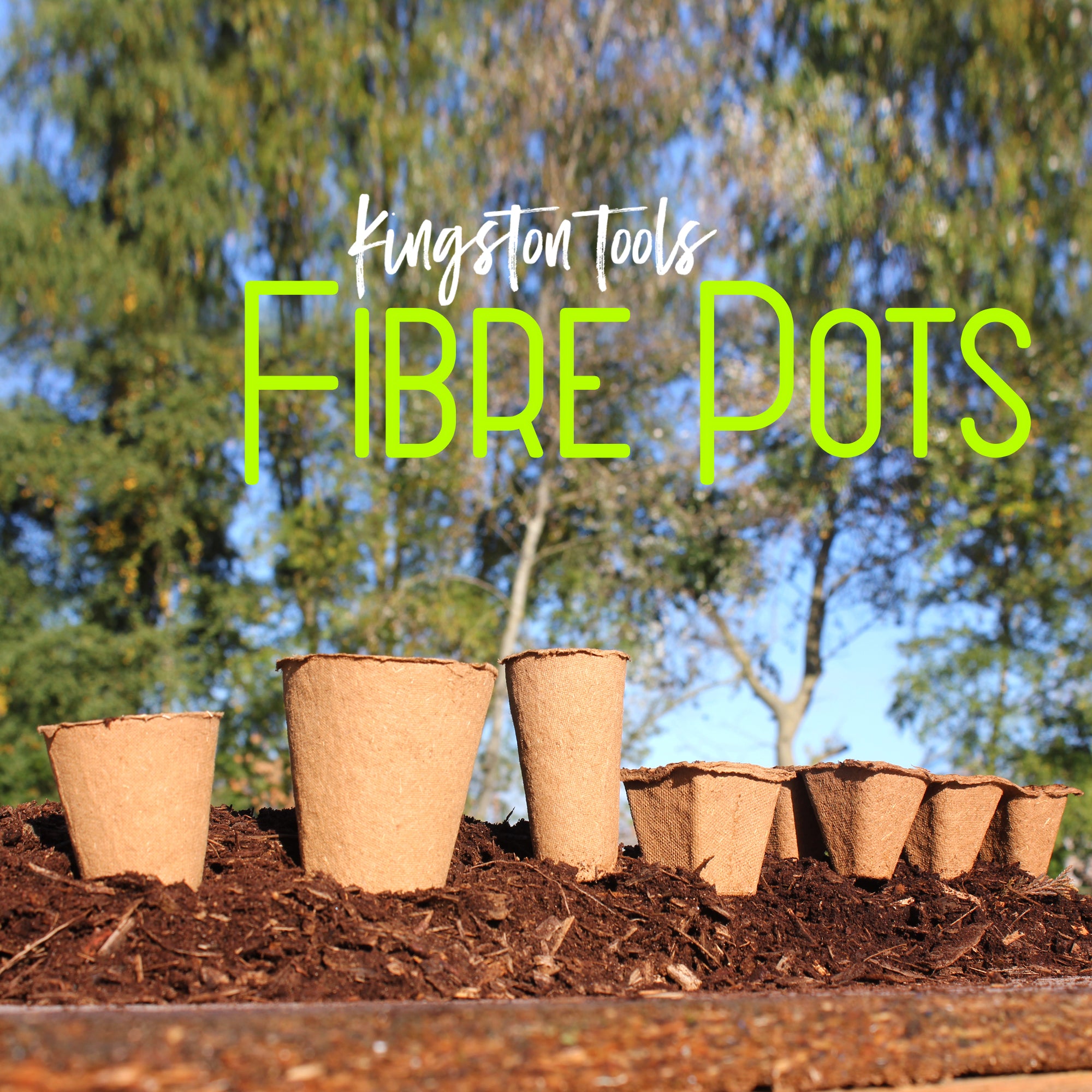 Biodegradable Fibre Pots – Kingston Tools